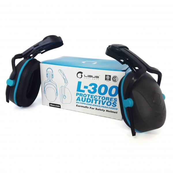 Auricular Modelo L 300 Marca Libus Tipo Copa Orejeras Para Casco